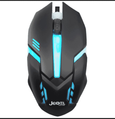 JEDEL RGB Gaming Mouse M66 – Ergonomic Wired Optical Mouse with LED ...