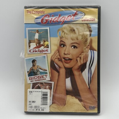 GIDGET : The Complete Collection 2 DVDs 3 Movies SEALED Sandra Dee surf ...