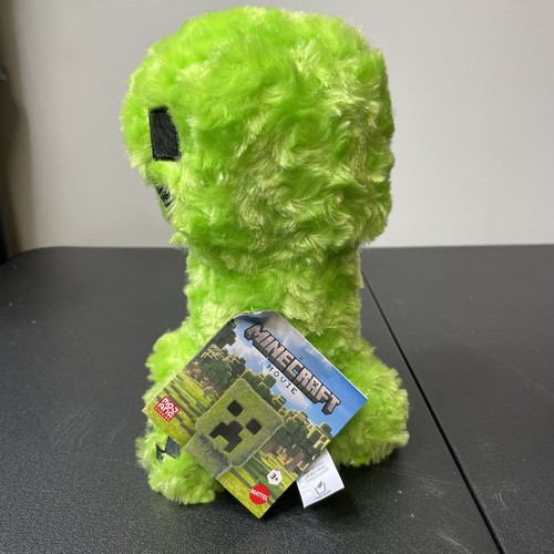 Minecraft Movie Plush Creeper Fuzzy Green Toy Mojang Stuffed NEW 2025 ...