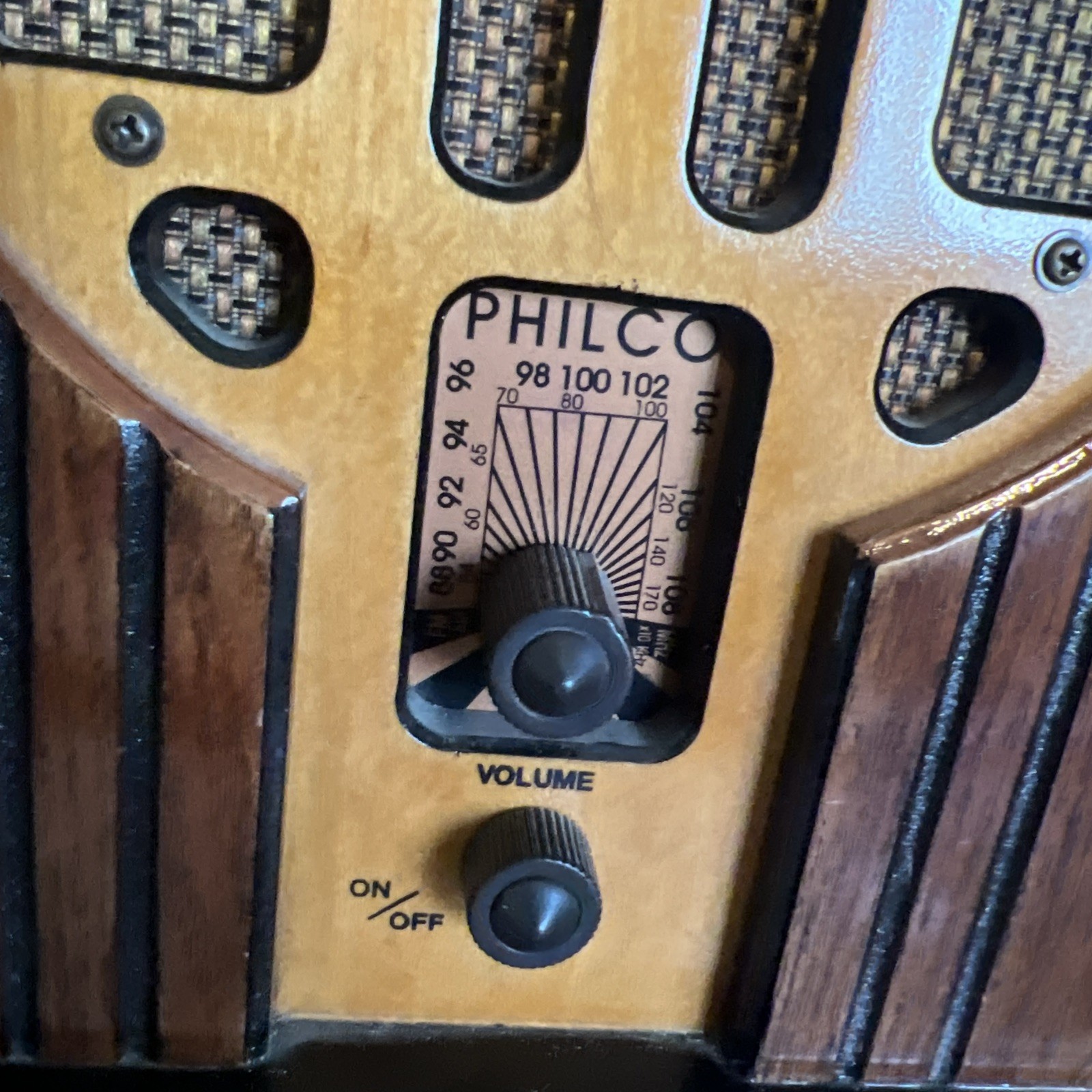 Rare Philco 84B Reproduction / Replica Round Cathedral Radio AM FM | eBay