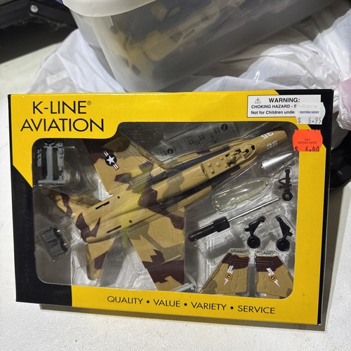 K-Line Aviation F18 Fighter Plane New Box MIB Model Miniature Military ...
