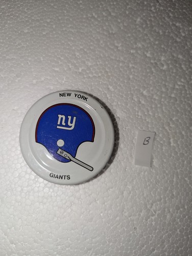 Vtg 1970's NFL New York Giants Gatorade Metal Lid/Cap NFC Eastern ...