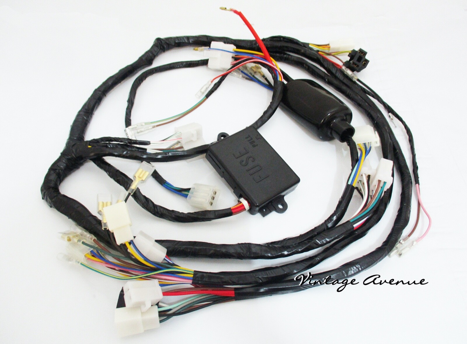 1978-1980 Yamaha XS650 E/F/G Wiring Looms Harness 3G1-82590-51 TW371 ...