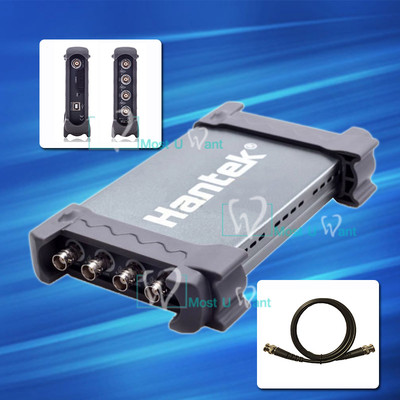 Hantek Digital PC USB Oscilloscope Arbitrary Waveform Generator 4CH ...