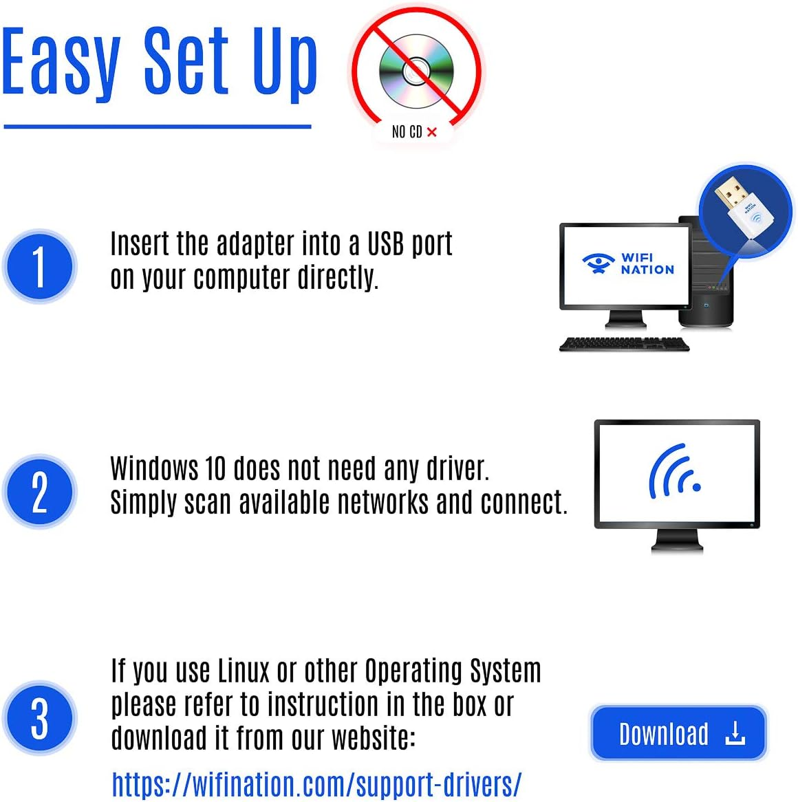 ® Wifi Dongle Mini 802.11Ac AC600 USB Wifi Adapter, Chipset: Realtek ...