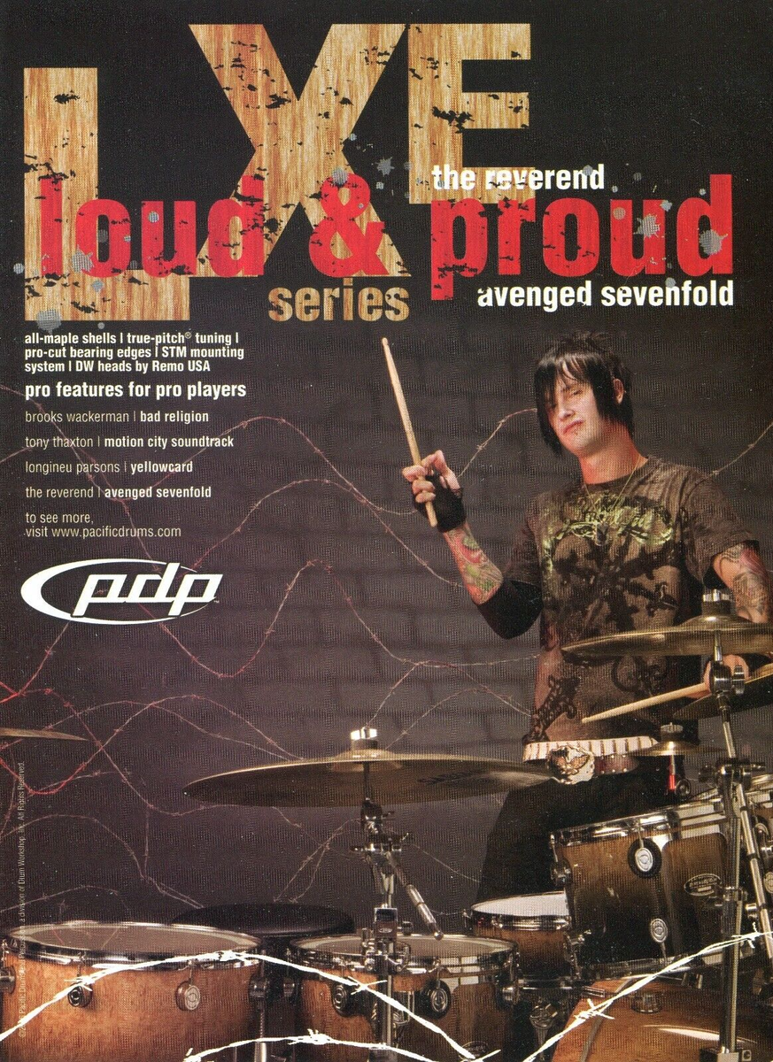 The Rev Playing Drums Wallpaper