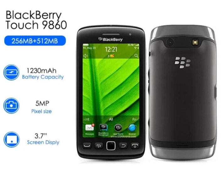 Blackberry Touch Phones