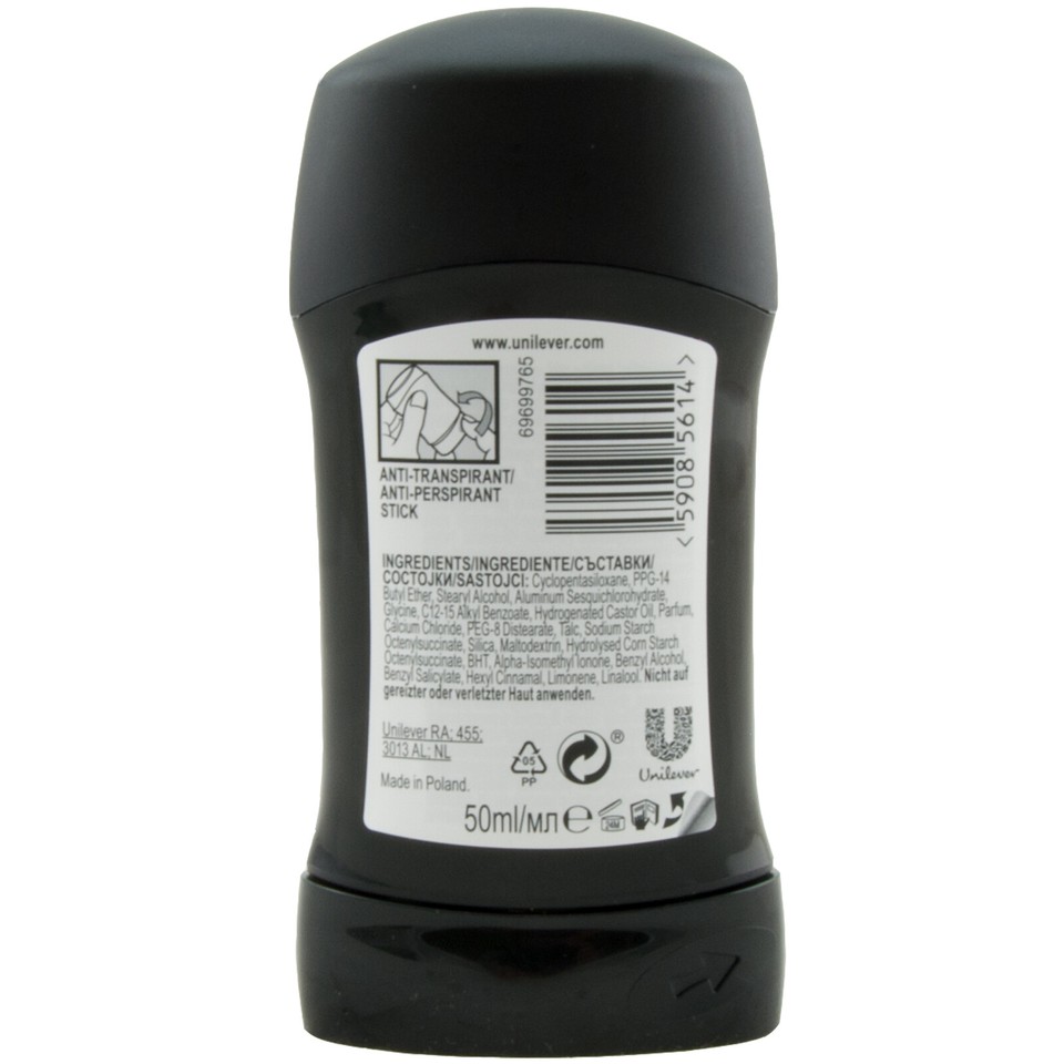 Rexona Homme Stick Déodorant Antibactérien 12 X 50ml Anti-transpirant ...