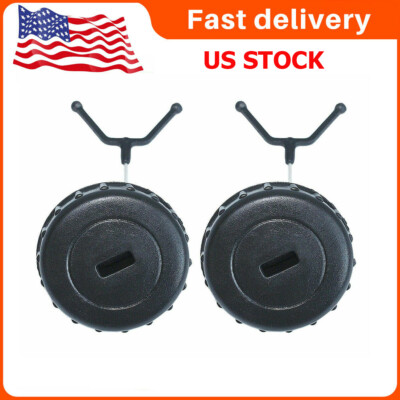 2Pcs Fuel Gas Cap For Kit Stihl 017 018 MS170 MS180 Part 1130 350 0500 ...