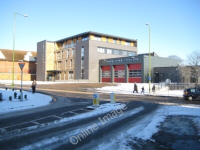 Photo 6x4 Watford Fire Station Bushey/TQ1395 Watford's new Fire Sta ...