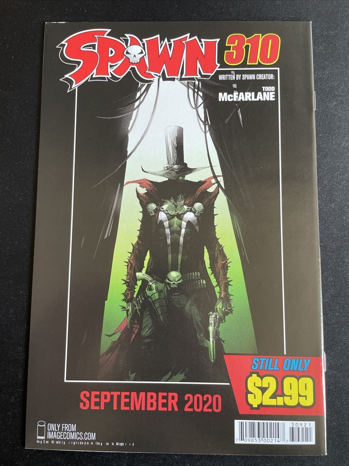 Spawn 309 Image Comics 1st Print Mcfarlane Trade Dress Variant Near ...