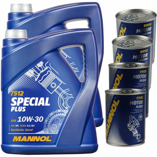 10L MANNOL 7512 Special Plus 10W-30 huile moteur Api Sn Acea A3/B3 Incl ...