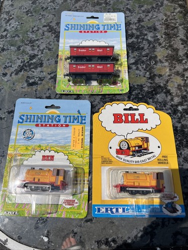 1992 ERTL Ben Bill Shining Time Station Diecast Metal Thomas Friends ...