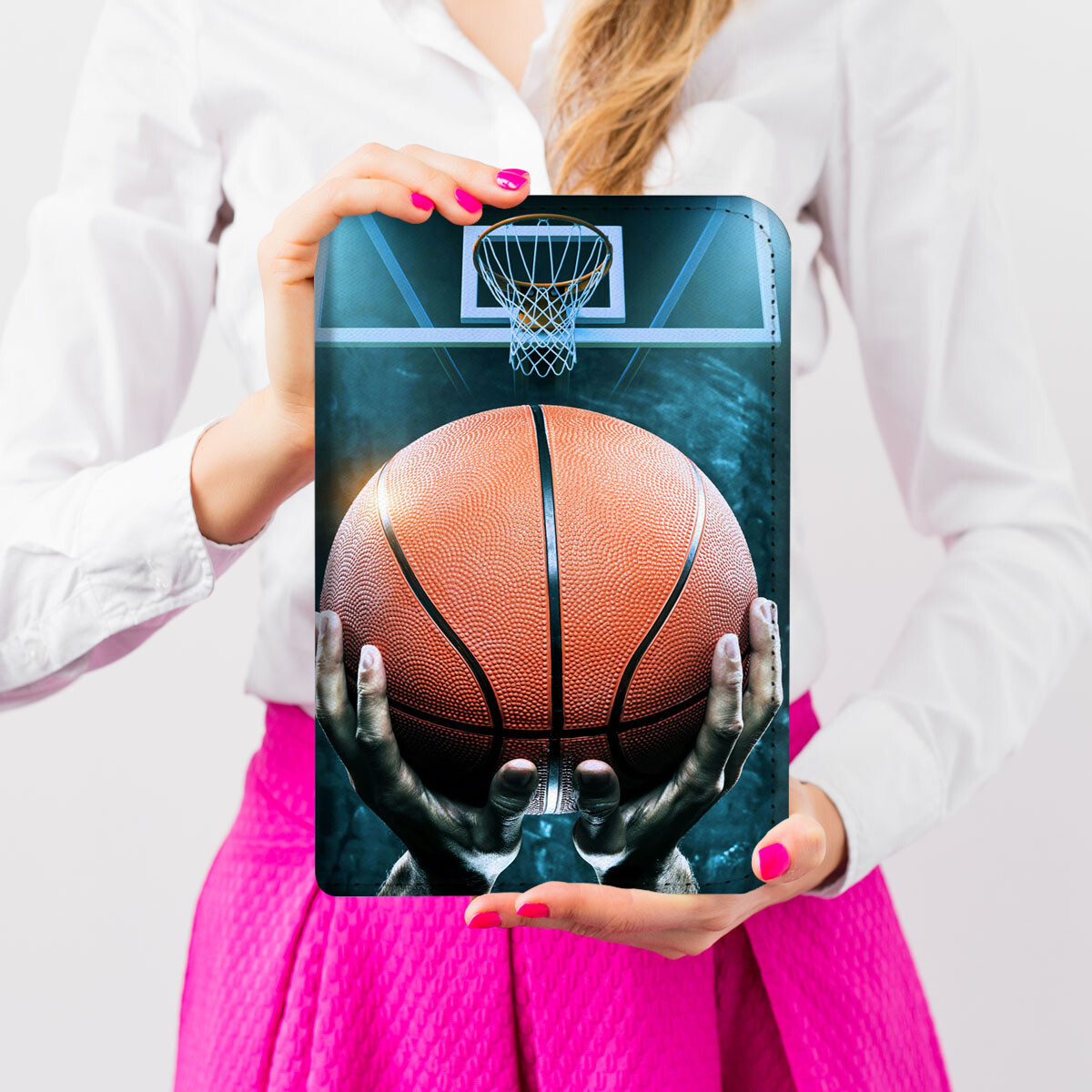 ( For iPad Mini 1 2 3 4 5 ) Art Flip Case Cover P23292 Basketball | eBay