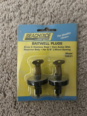 Seachoice Baitwell Plug-3/8 -Brass 50-18931 | eBay