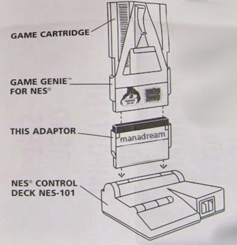 NES Top Loader Adapter for Game Genie - NES 101 Cartridge Slot Extender ...