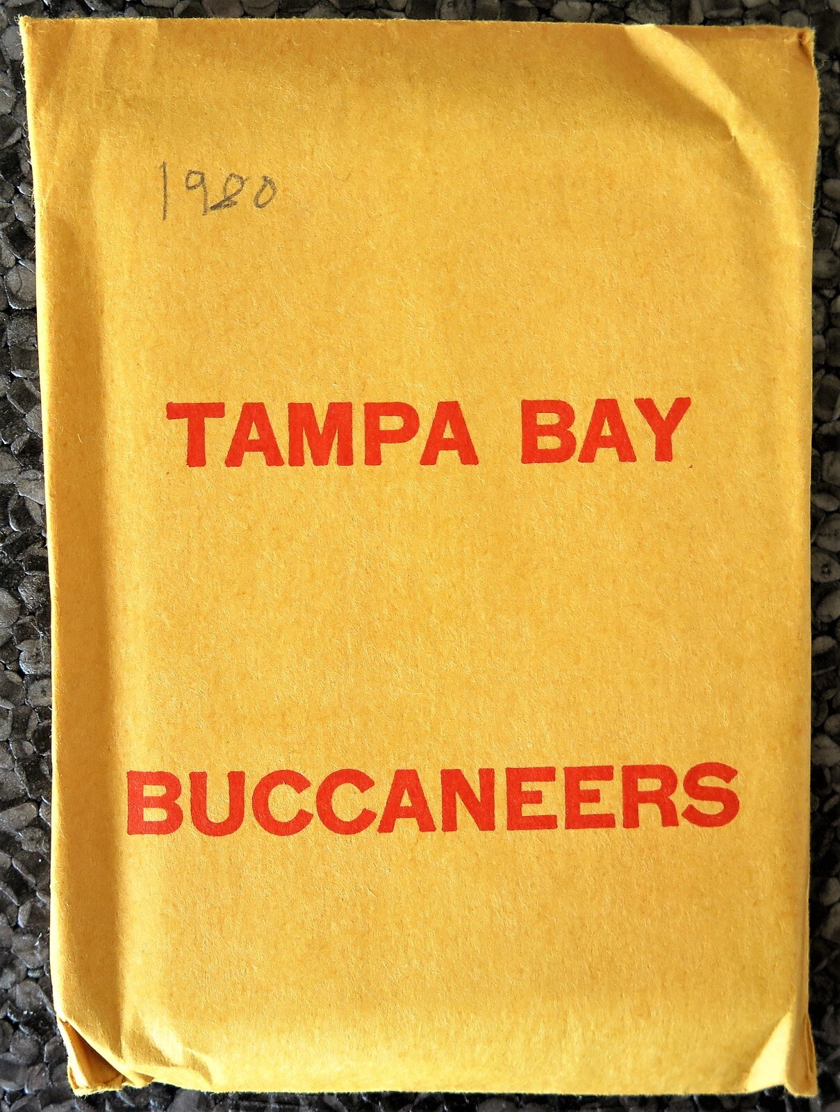 Original APBA Pro League Football 1980 Tampa Bay Buccaneers 37 Card ...