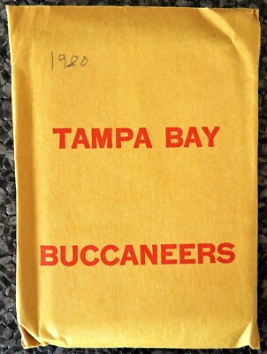 Original APBA Pro League Football 1980 Tampa Bay Buccaneers 37 Card ...