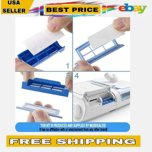 Medihealer 52PCS CPAP Filter Kit Compatible with DreamStation 1 Pollen ...