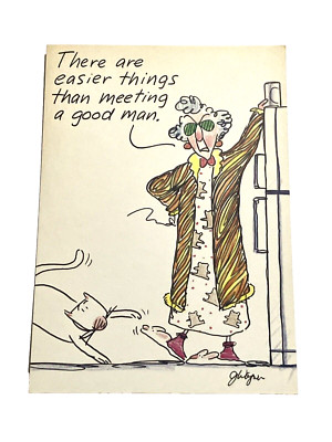 Vintage Rare Shoe Box Hallmark Maxine Humor Greetings Card “Meeting A ...