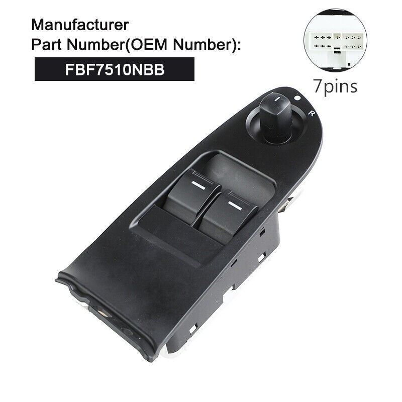 Front Right Master Power Window Switch For Ford FG FGX FG-X Falcon Ute ...