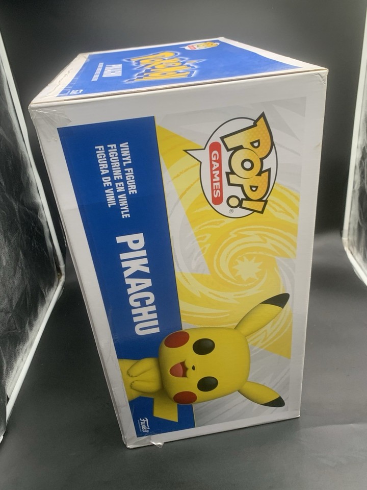 18" Funko Pop! Games Pokemon Pikachu Jumbo Figure 01 BRAND NEW in Box ...