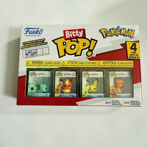 Pokemon Bulbasaur Funko Bitty Pop! Mini-Figure 4-Pack | eBay