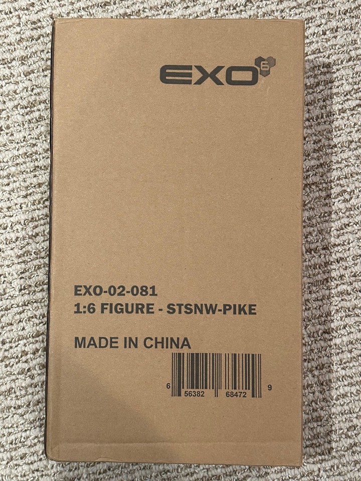 EXO-6 STAR TREK CAPTAIN CHRISTOPHER PIKE STRANGE NEW WORLDS 1:6 SCALE FIGURE SNW | eBay