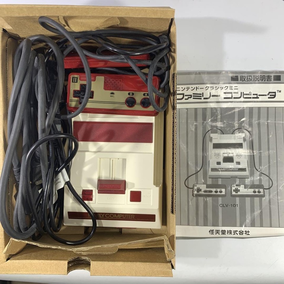 Nintendo Classic Mini Family Computer Console Retro Gaming System Built ...