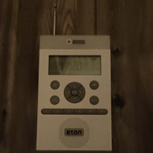 Eton ZoneGuard Weather Alert Radio AM/FM Digital Display Alarm White ...
