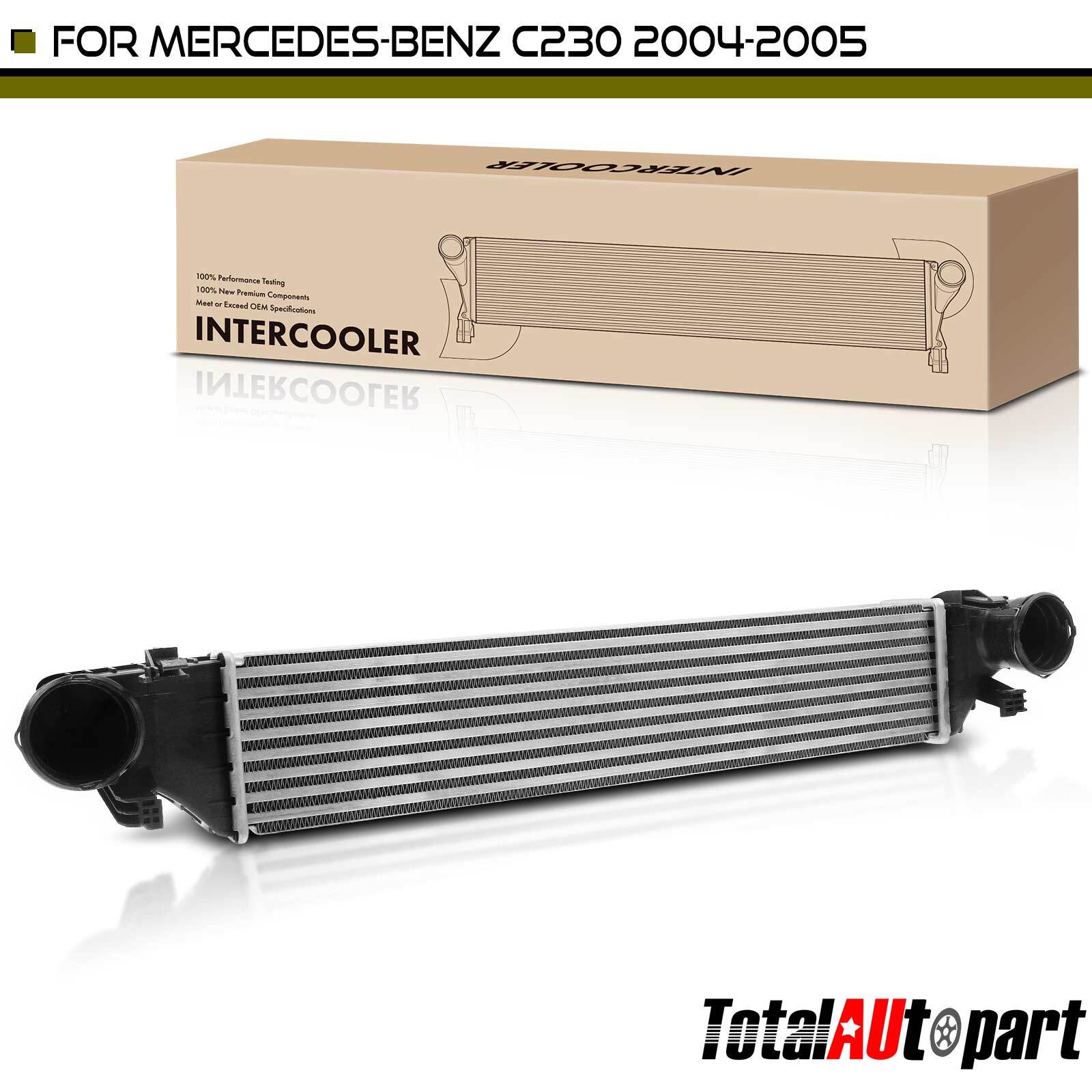Intercooler Charge Air Cooler for Mercedes-Benz W203 C230 04-05 L4 1.8L ...