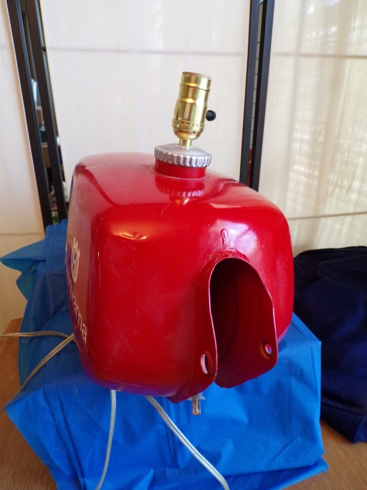 VTG Husqvarna 1974 CR 250 WR 250 MAG Repro Red Painted Steel Fuel Gas ...