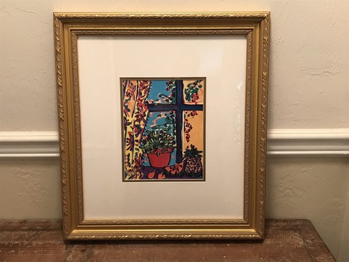 A. E. Barnes “Room With A View” European .ED Signed and Numbered ...