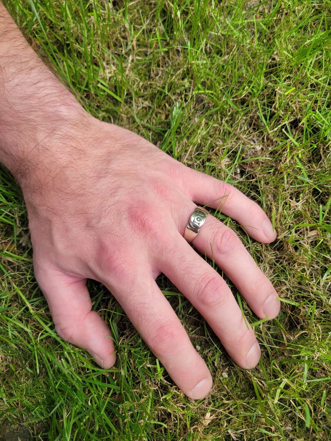Bronze Ancient Roman Toutatis Finger Ring. Antique Historical ...
