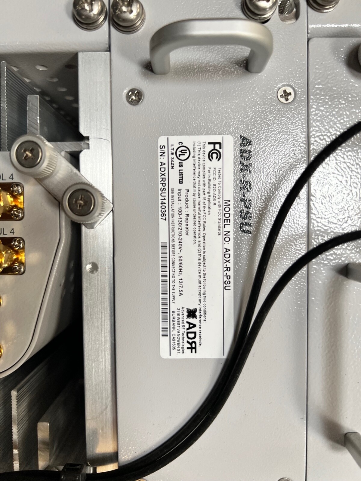 ADRF Remote ADX-R-S8930S -C30S -7F30MX Active DAS Public Safety ...