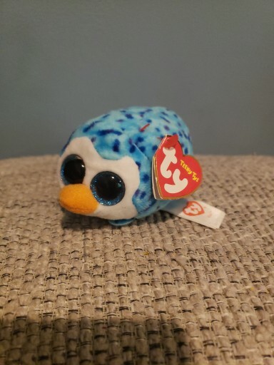 Teeny Ty Gus Penguin Beanie Plush Toy | eBay