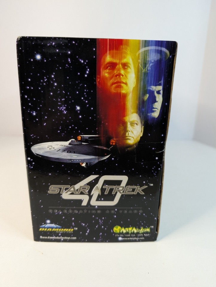Art Asylum Star Trek USS NCC-1701 Enterprise 40 Years Edition Diamond ...