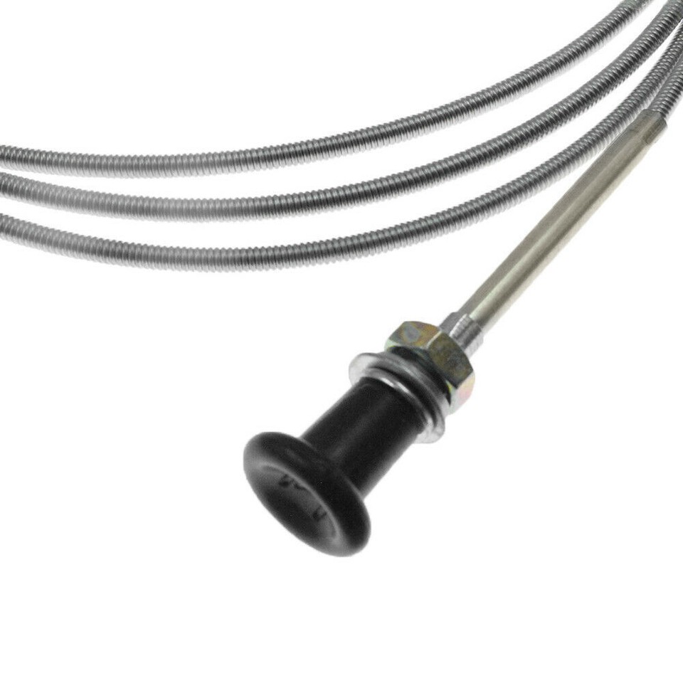 237 Rotary Push Pull Choke Cable 63" Inner 60" Conduit (2-3/4" travel ...