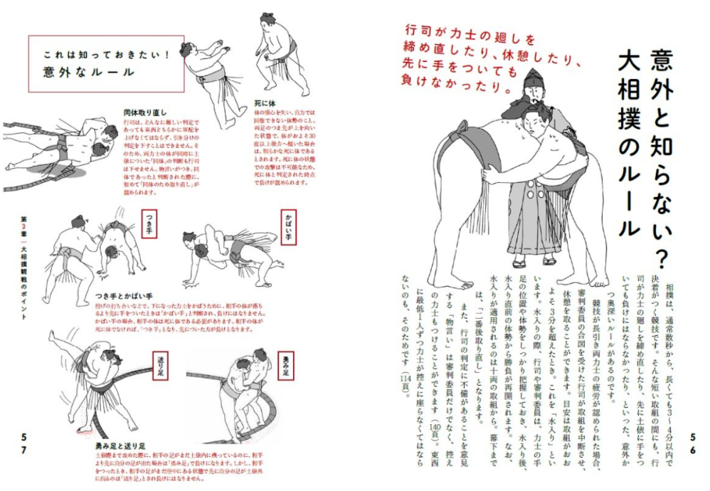 SUMO Wrestling Anatomy Illustration Book Japanese | eBay