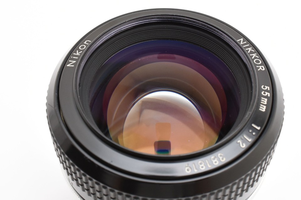 [MINT] NIKON New Nikkor 55mm f1.2 non Ai Prime MF Lens F mount From ...