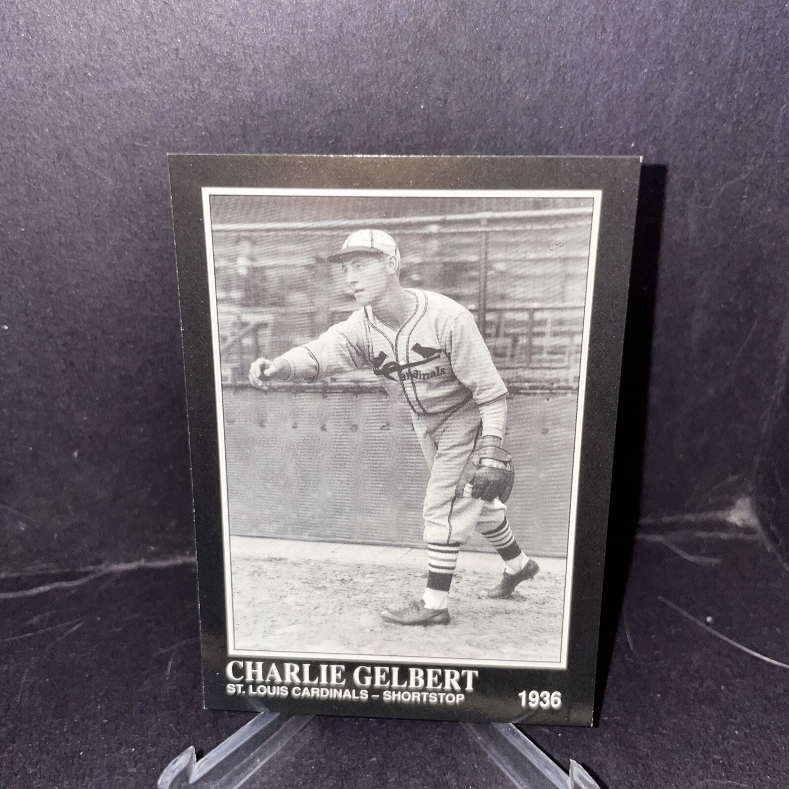 1991 CONLON COLLECTION TSN - CHARLIE GELBERT #70 ST. LOUIS CARDINALS | eBay