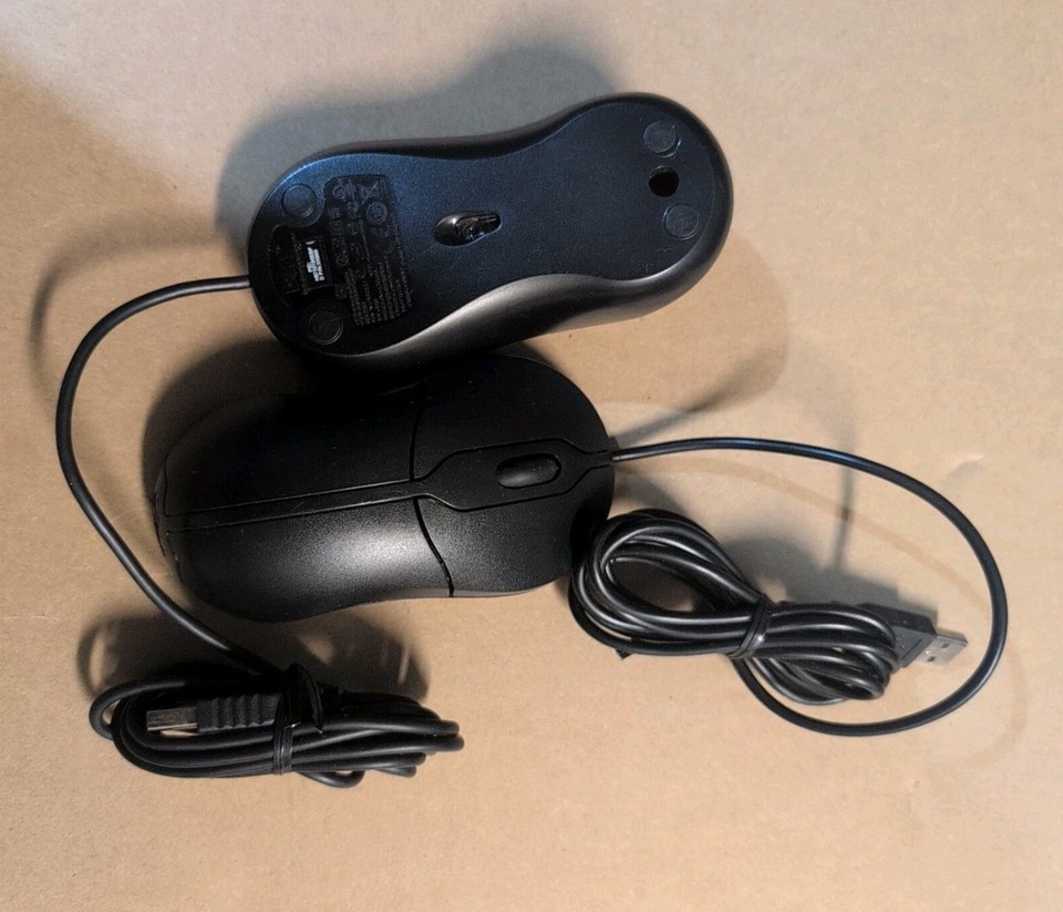 Lot Of 2 DELL Optical Scroll Wheel Wired Mouse MOC5UO USB | eBay