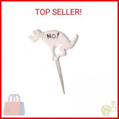 Esschert Design USA HB14 No Pooping Yard Sign, White | eBay