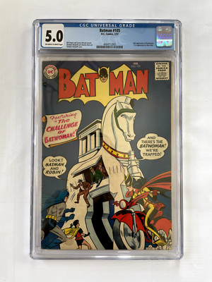 Batman #105, CGC 5.0, 1957 DC Comics | eBay