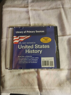 ELECTRONIC LIBRARY OF PRIMARY SOURCES FOR UNITED STATES HISTORY HOLT ...