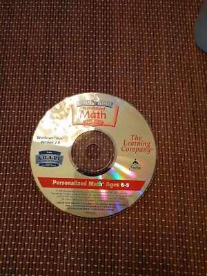 NEW Reader Rabbit Personalized Math Ages 6-9 1st-3rd Grade Educational ...