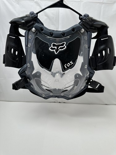 Fox Racing R3 Youth Roost Deflector Chest Protector - Clear/Black - MX ...