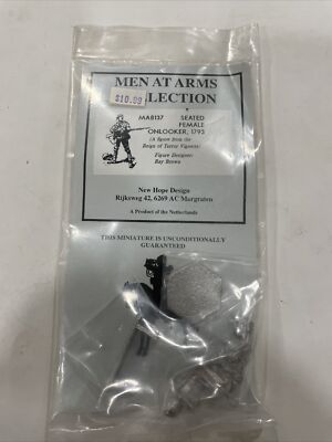 Men At Arms Collection, Seated Female Onlooker, 1793 (MA8136) | eBay
