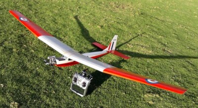 Butterfly .15 RC Glider 100" Wingspan RC Model Airplane Printed Plans ...