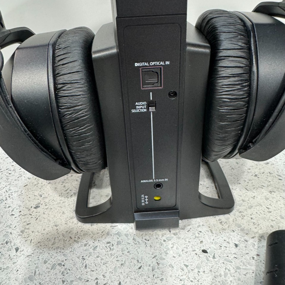 Sennheiser RS 195 RF Wireless Over the Ear Headphones for RF TV ...